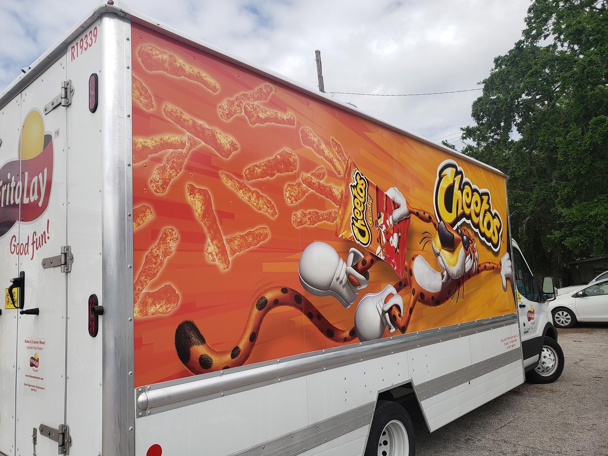 cheetos box truck wrap (2) small | Good Guys Signs Graphics Info Blog