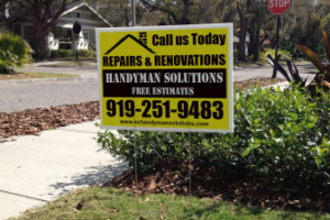 Yard Sign Example | Good Guys Signs Graphics Info Blog