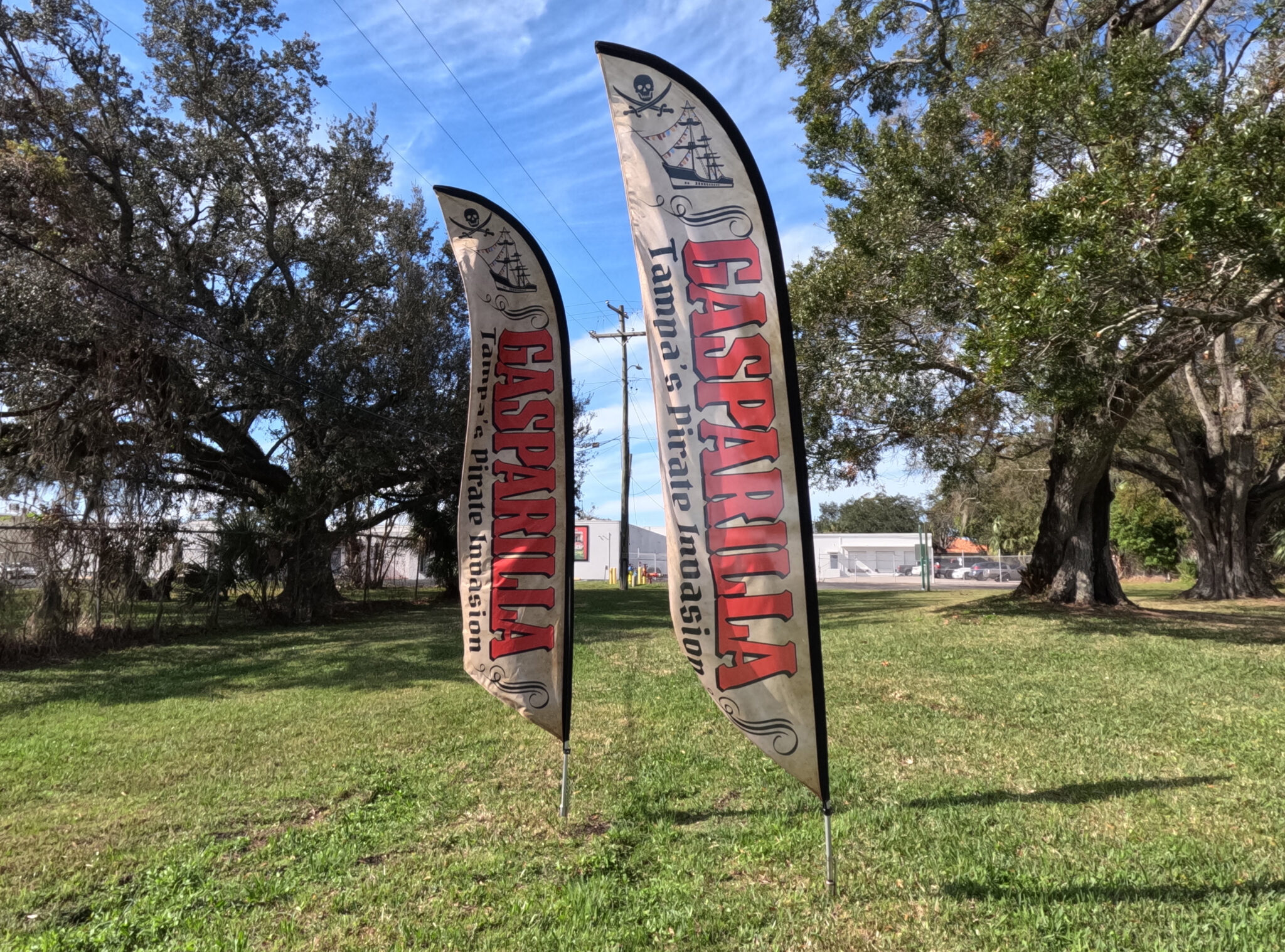 Your Guide To Custom Printed Feather Flags: | Good Guys Signs Graphics ...