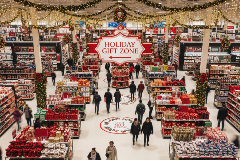 Psychology of Christmas Decor In Retail | Good Guys Signs Graphics Info ...