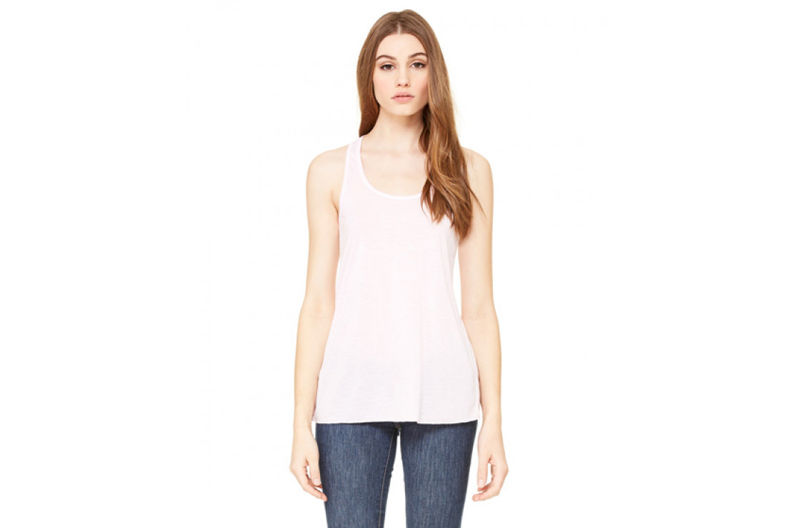 Bella B8800 Ladies Flowy Racerback Tank