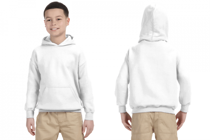 Gildan G185 Youth/Unisex Heavy Blend Hooded Sweatshirt