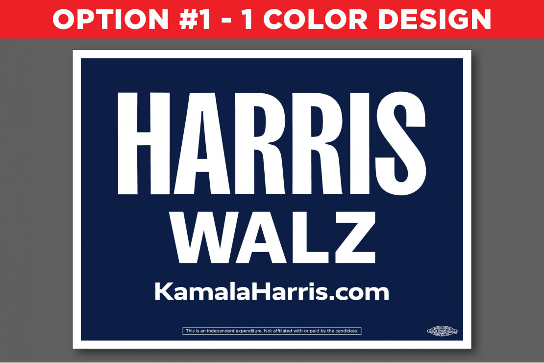 Cheap Custom Printed Kamala Harris Walz Presidential Campaign Political ...