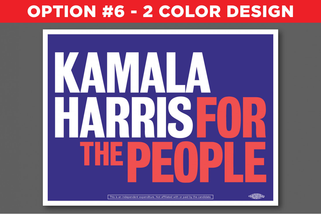 Cheap Custom Printed Kamala Harris Walz Presidential Campaign Political ...