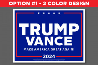 Personalized Yard Signs | Customized Print Yard/Garden Signs