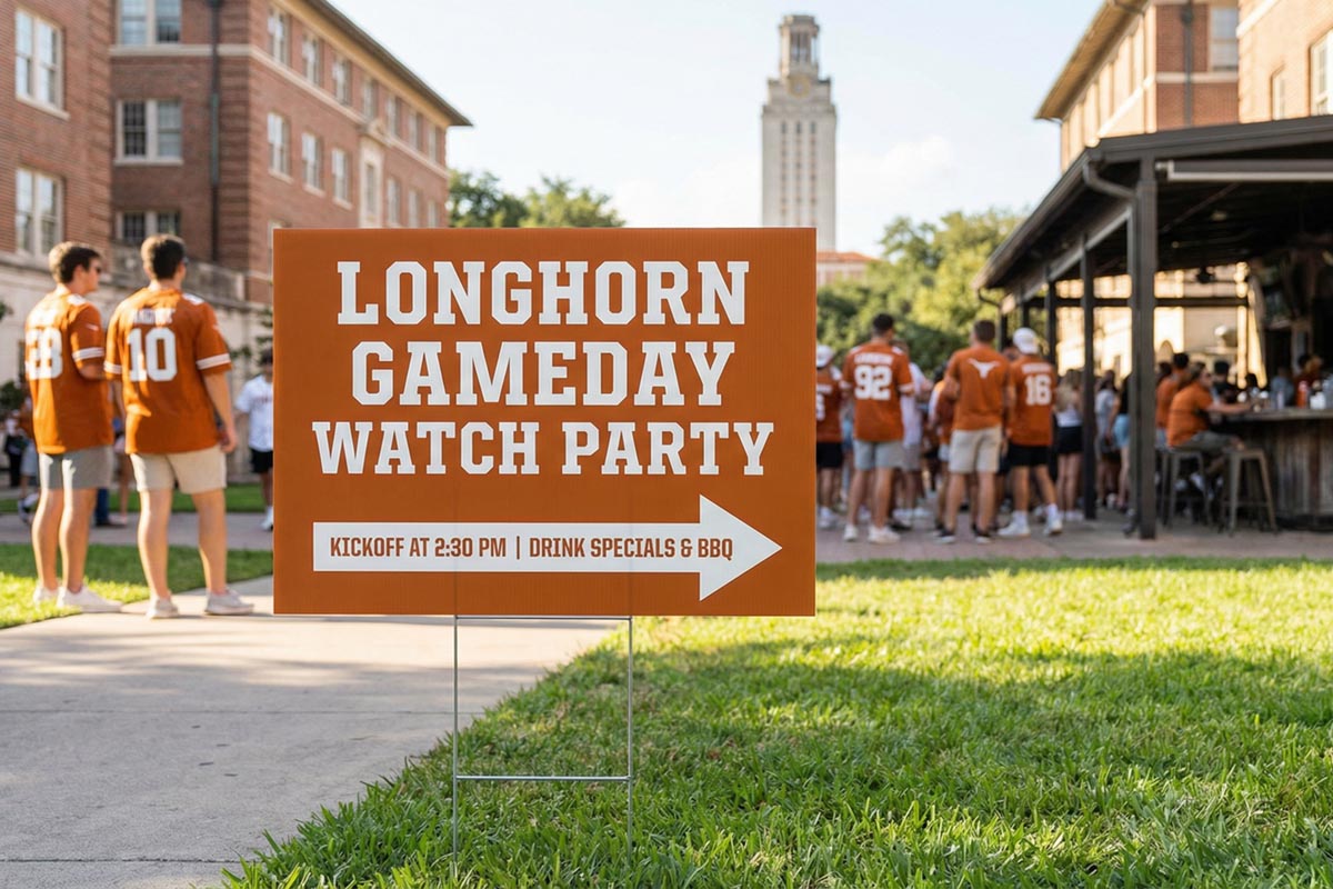 Austin Yard Signs | Custom Printing