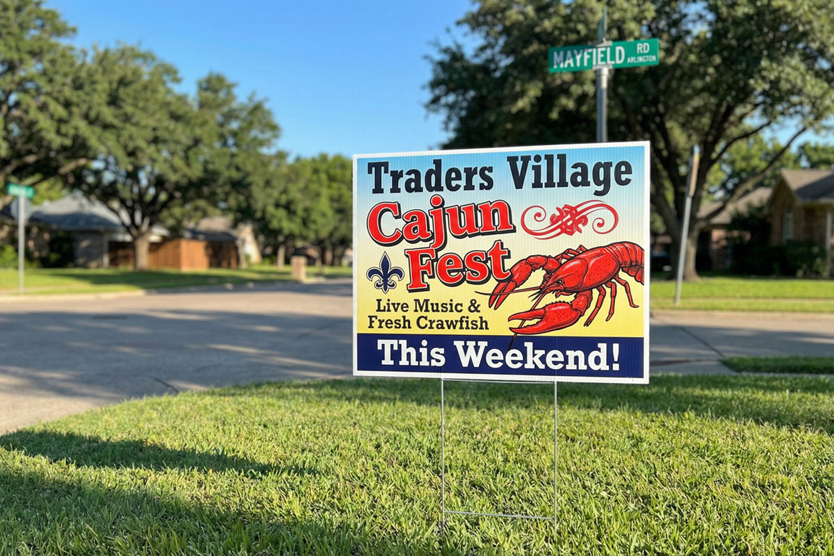 Dallas Yard Signs | Custom Printing & Fast Shipping to DFW