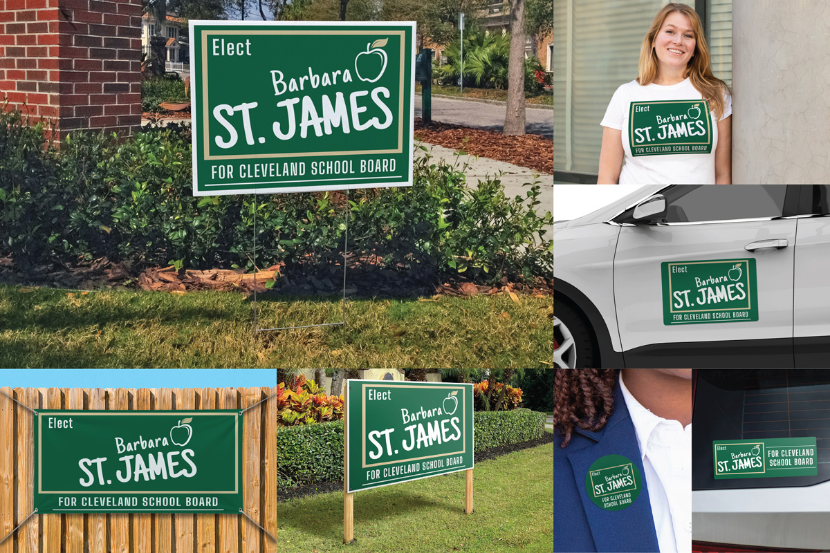 Starter Campaign Package for Small Town - Signs, Shirts & More