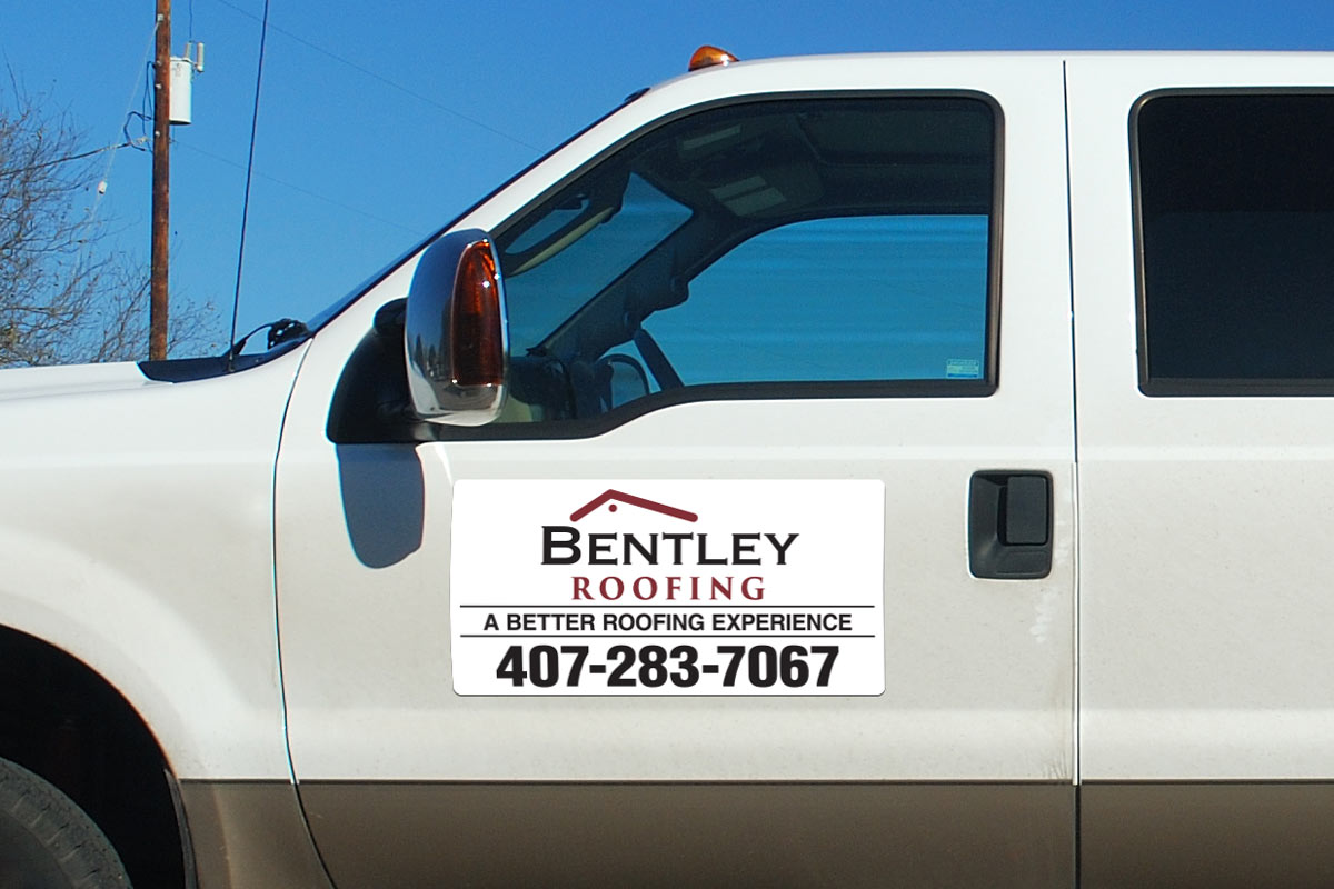 24 x 12 Custom-Printed Magnetic Car Signs | Good Guys Signs